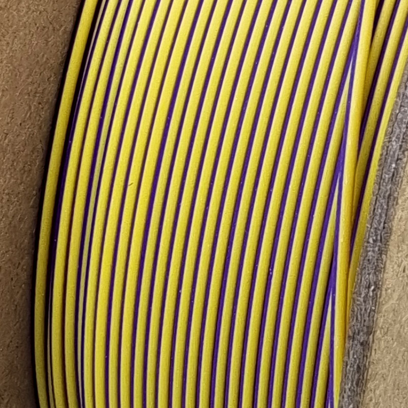 FILAMENTO FIL3DVAL PLA BICOLOR MATE PURPURA OSCURO-AMARILLO 1KG 1.75MM ...