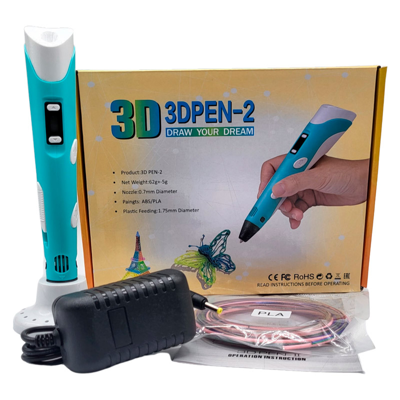 Lápiz 3D 3DPEN2 5V negro : Filamentos 3D Valencia